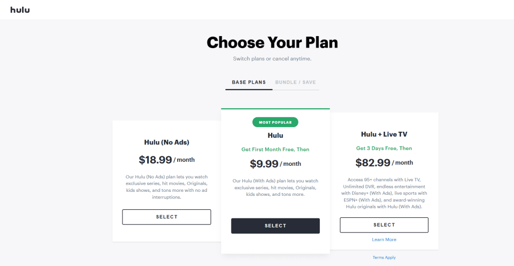 Hulu Free Trial 2025 - 30 Days Live TV Access