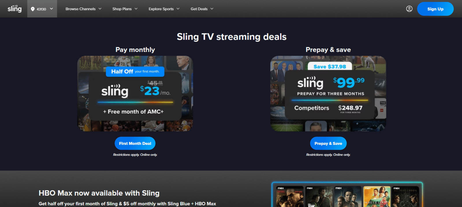 Sling TV Student Discount (2026) → Save $60 in 6 Months