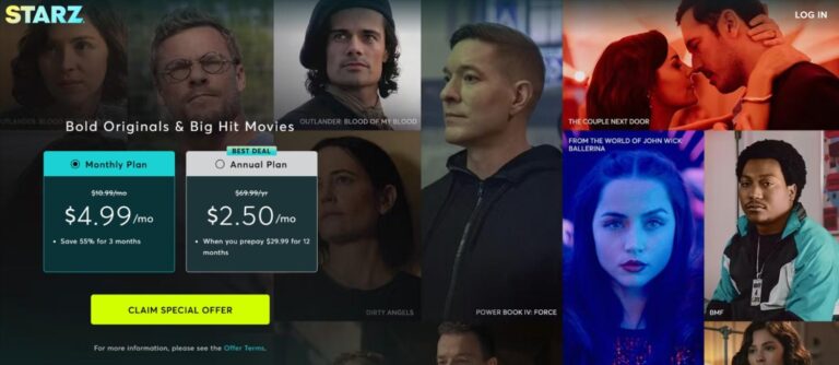 STARZ Free Trial (2026): 7 Days Premium Access